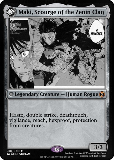 MTGNexus - Maki Zenin's Second Awakening // Maki, Scourge of the Zenin Clan