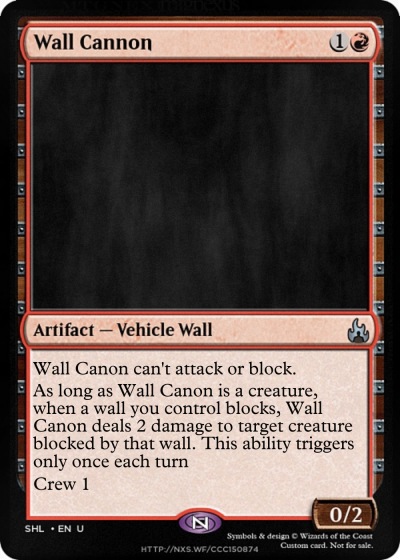 MTGNexus - Wall Cannon