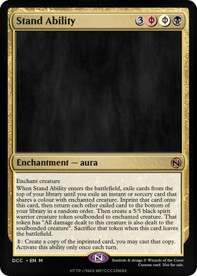 MTGNexus - Stand Ability