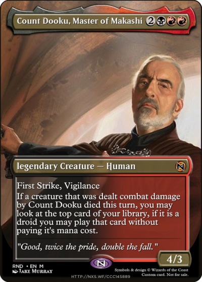 MTGNexus - Count Dooku, Master of Makashi