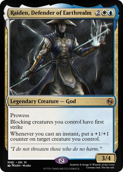 MTGNexus - Raiden, Defender of Earthrealm