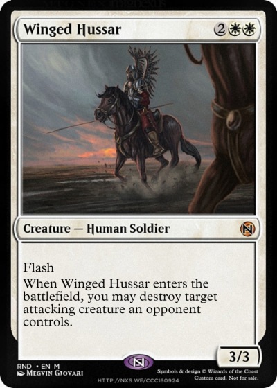 MTGNexus - Winged Hussar