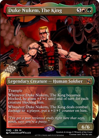 MTGNexus - Duke Nukem, The King
