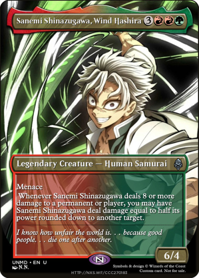 MTGNexus - Sanemi Shinazugawa, Wind Hashira
