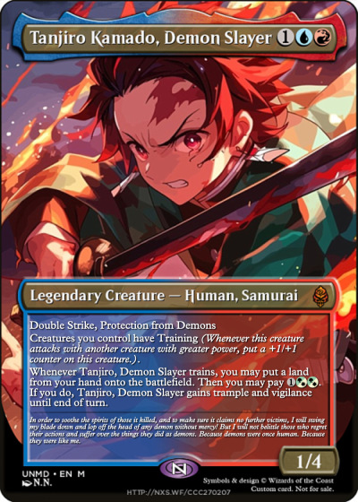 MTGNexus - Tanjiro Kamado, Demon Slayer