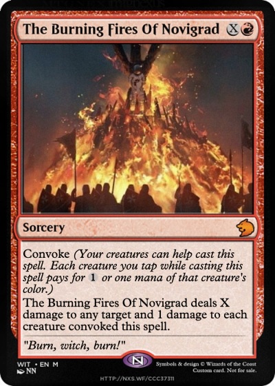 MTGNexus - The Burning Fires Of Novigrad