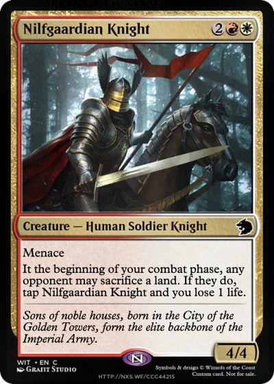 MTGNexus - Nilfgaardian Knight