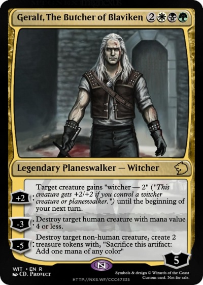 MTGNexus - Geralt, The Butcher of Blaviken