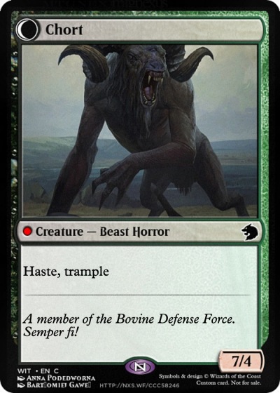 MTGNexus - Prize-Winning Cow // Chort