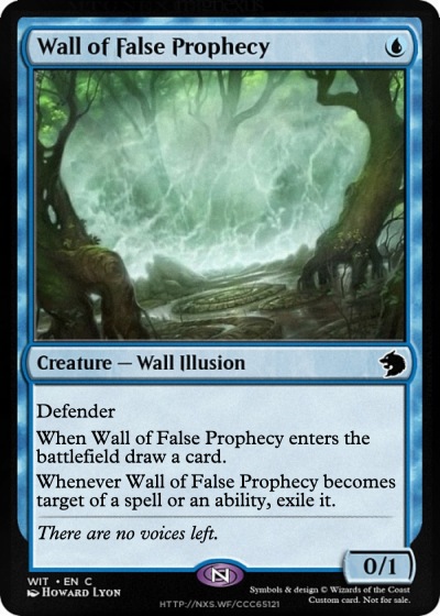 MTGNexus - Wall of False Prophecy