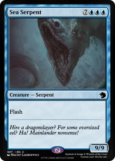 MTGNexus - Sea Serpent