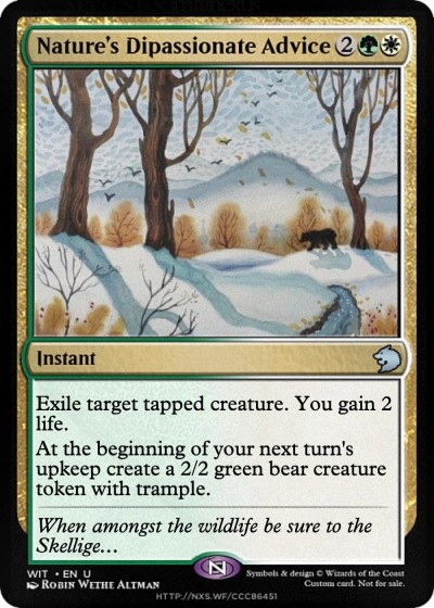MTGNexus - Nature's Dipassionate Advice