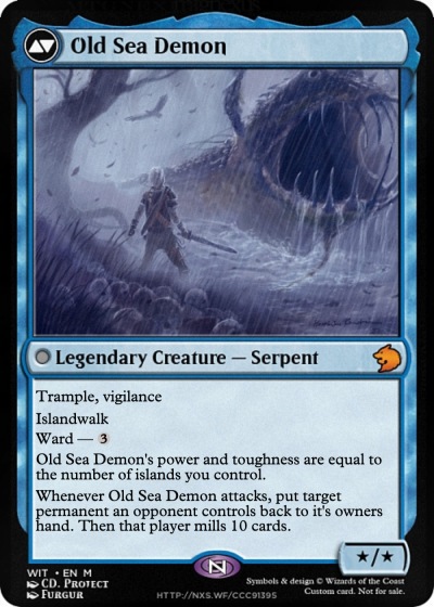 MTGNexus - The Great Sea // Old Sea Demon