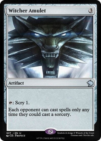 MTGNexus - Witcher Amulet