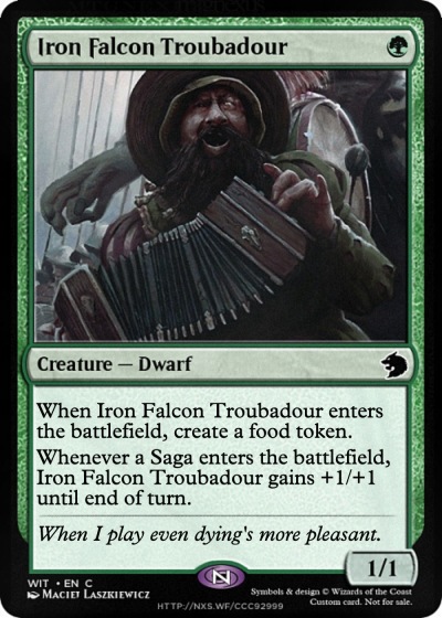 MTGNexus - Iron Falcon Troubadour