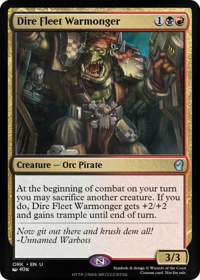 MTGNexus - Dire Fleet Warmonger