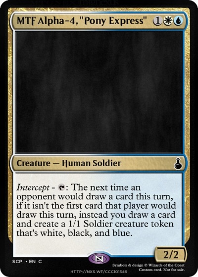 MTGNexus - MTF Alpha-4, Pony Express