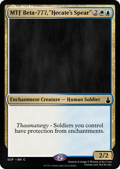 MTGNexus - MTF Beta-777, Hecate's Spear