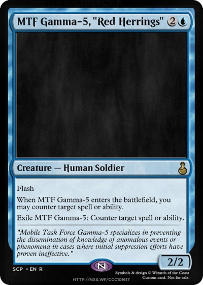 MTGNexus - MTF Gamma-5, Red Herrings