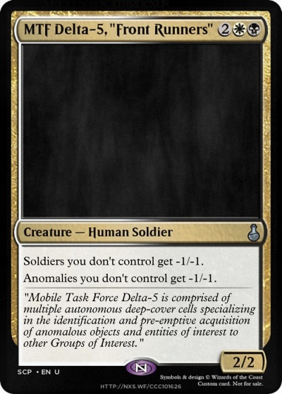 MTGNexus - MTF Delta-5, Front Runners