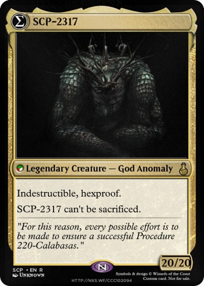 MTGNexus - Procedure 220-Calabasas // SCP-2317