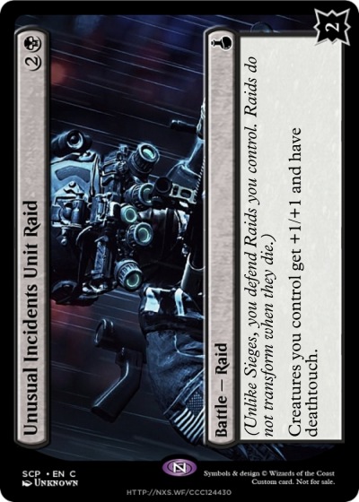 MTGNexus - Unusual Incidents Unit Raid