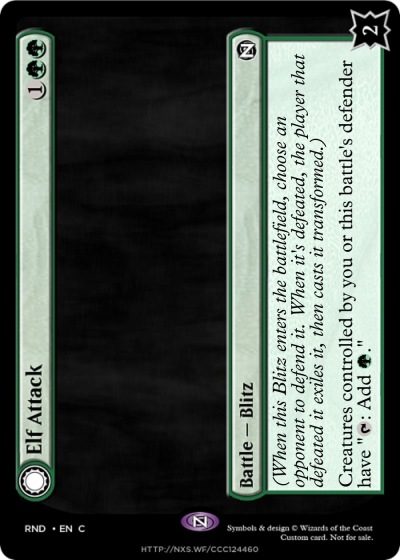 MTGNexus - Elf Attack // Elf Encampment