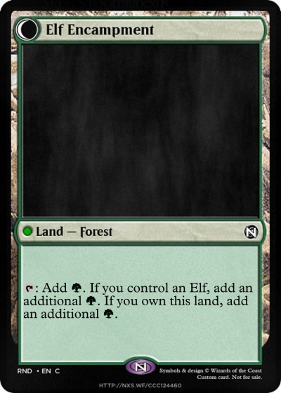 MTGNexus - Elf Attack // Elf Encampment