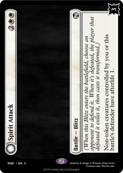 MTGNexus - Spirit Attack // Enter the Afterlife