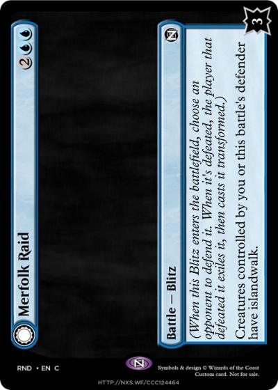 MTGNexus - Merfolk Raid // Flood the City