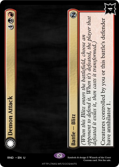 MTGNexus - Demon Attack // Torture Master of the Pit