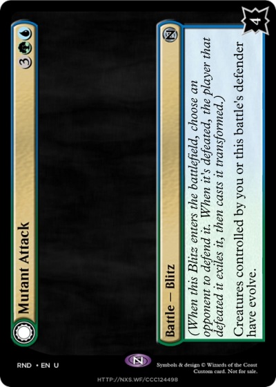 MTGNexus - Mutant Attack // Grand Abomination