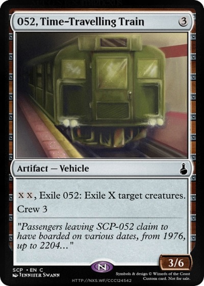 MTGNexus - 052, Time-Travelling Train
