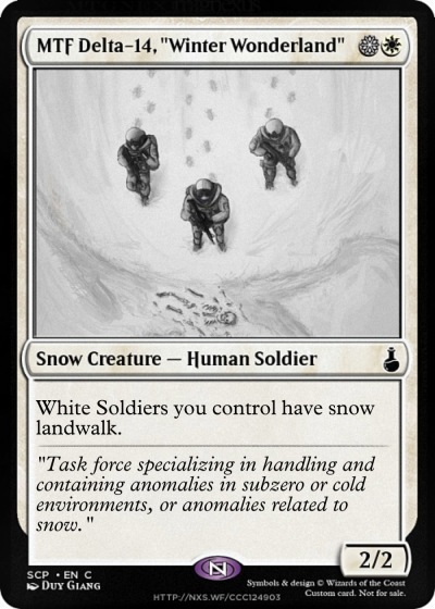 MTGNexus - MTF Delta-14, Winter Wonderland