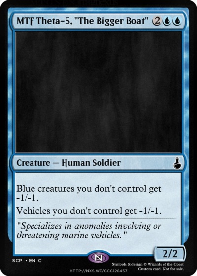 MTGNexus - MTF Theta-5, The Bigger Boat