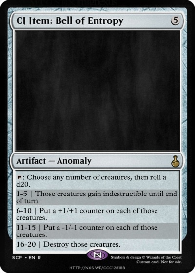 MTGNexus - CI Item: Bell of Entropy