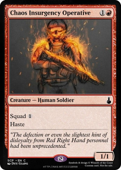 MTGNexus - Chaos Insurgency Operative