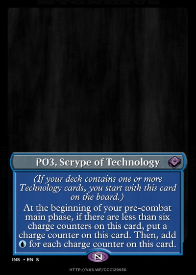 MTGNexus - PO3, Scrype of Technology