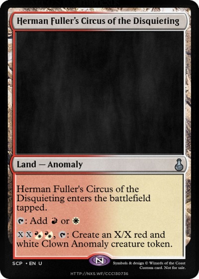 MTGNexus - Herman Fuller's Circus of the Disquieting