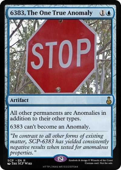 MTGNexus - 6383, The One True Anomaly