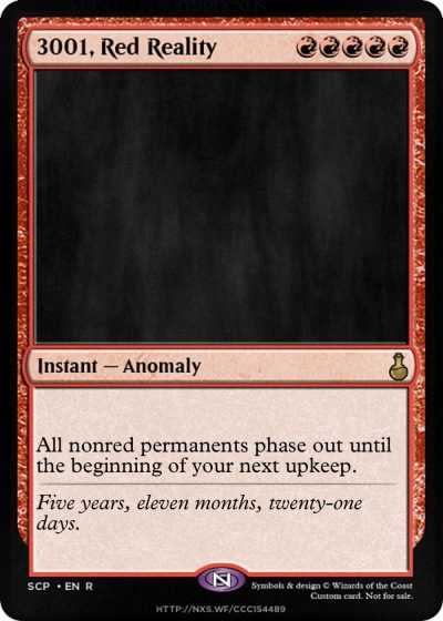 MTGNexus - 3001, Red Reality