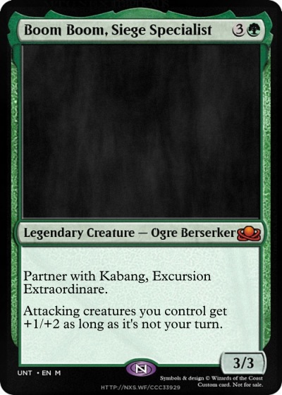 MTGNexus - Boom Boom, Siege Specialist