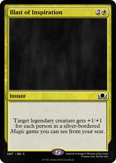 MTGNexus - Blast of Inspiration