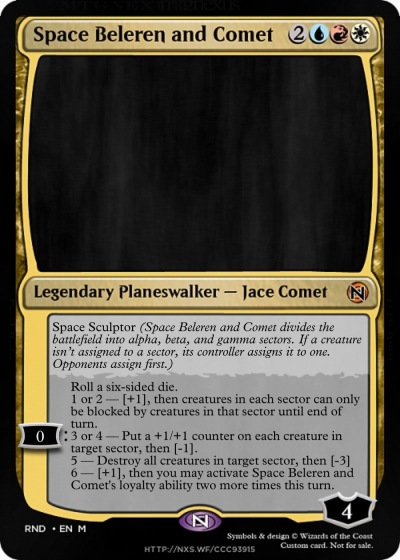 MTGNexus - Space Beleren and Comet