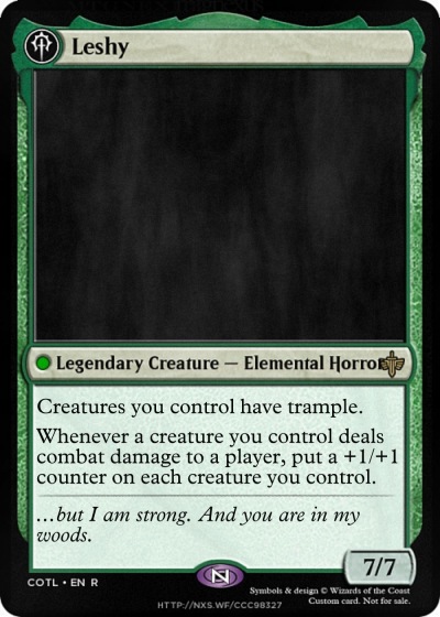 MTGNexus - Bishop of Darkwood // Leshy