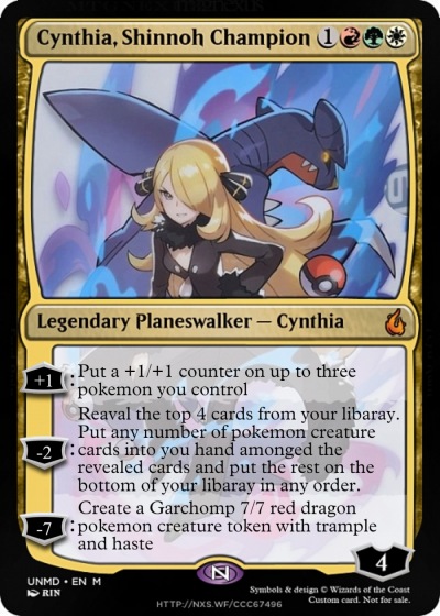 MTGNexus - Cynthia, Shinnoh Champion