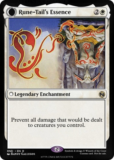 MTGNexus - Rune-Tail, Kitsune Ascendant // Rune-Tail's Essence
