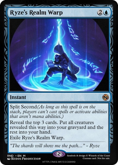 MTGNexus - Ryze's Realm Warp
