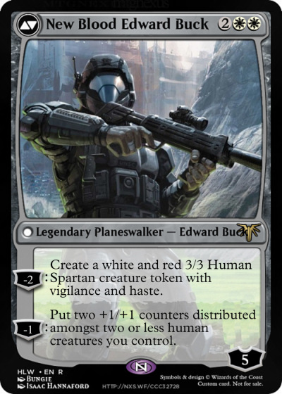MTGNexus - Gunnery Sergeant Edward Buck // New Blood Edward Buck