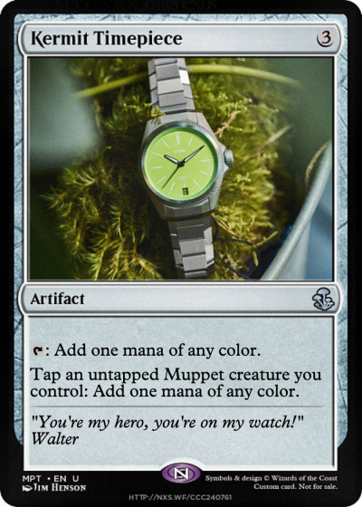 MTGNexus - Kermit Timepiece